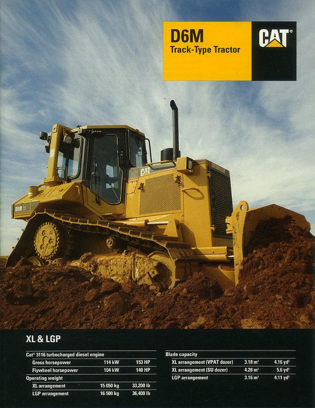 C36 Caterpillar D6M - Gibbard Tractors