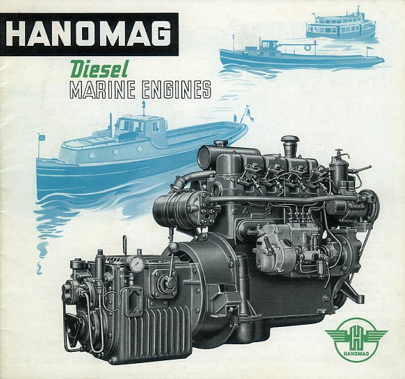 EG18 Hanomag Diesel Marine Engines - Gibbard Tractors