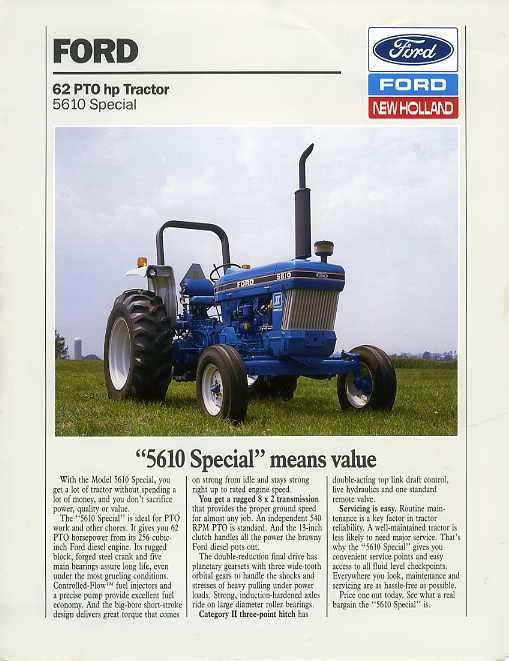FO40 Ford 5610 Special - Gibbard Tractors