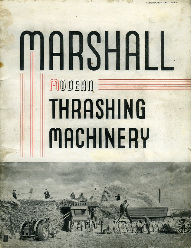 TH05 Marshall Thrashing Machinery - Gibbard Tractors
