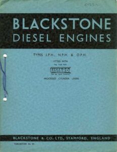 EG10 Blackstone Diesel Engines - Gibbard Tractors