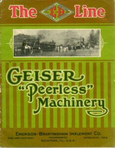 TH03 E B Geiser Peerless Line - Gibbard Tractors