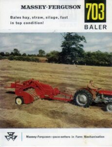 MFI-65 Massey Ferguson 703 Baler - Gibbard Tractors